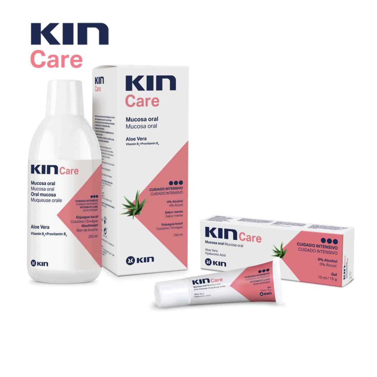 KIN Gel Hidratante - Pasta - Pulverizador - Secagem da boca