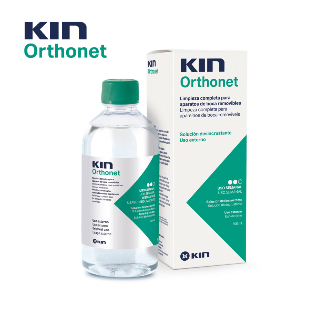 OrthoKIN | Pasta - Enjuague • Específico Para Ortodoncia - KIN